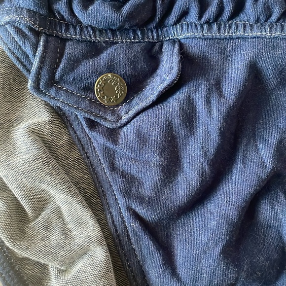 American Vintage | Swim | Denim Stretch Blue Swim Bikini Vintage Cut ...